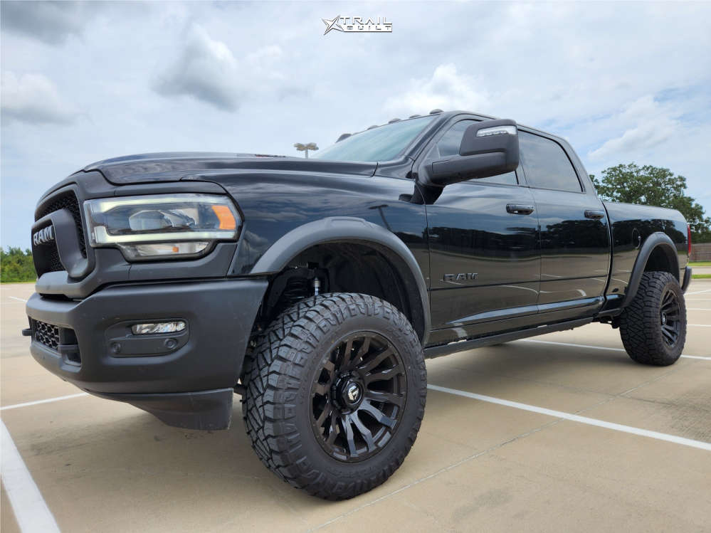 2024 Ram 2500 Wheel Offset Aggressive > 1" Outside Fender Leveling Kit ...