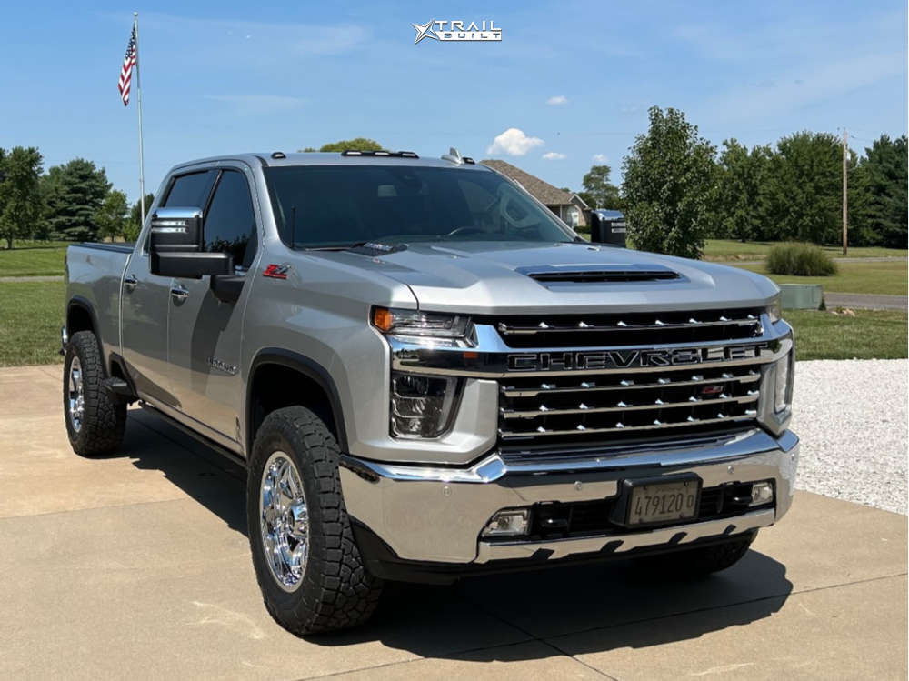 2020 Chevrolet Silverado 3500 HD Wheel Offset Aggressive > 1" Outside ...
