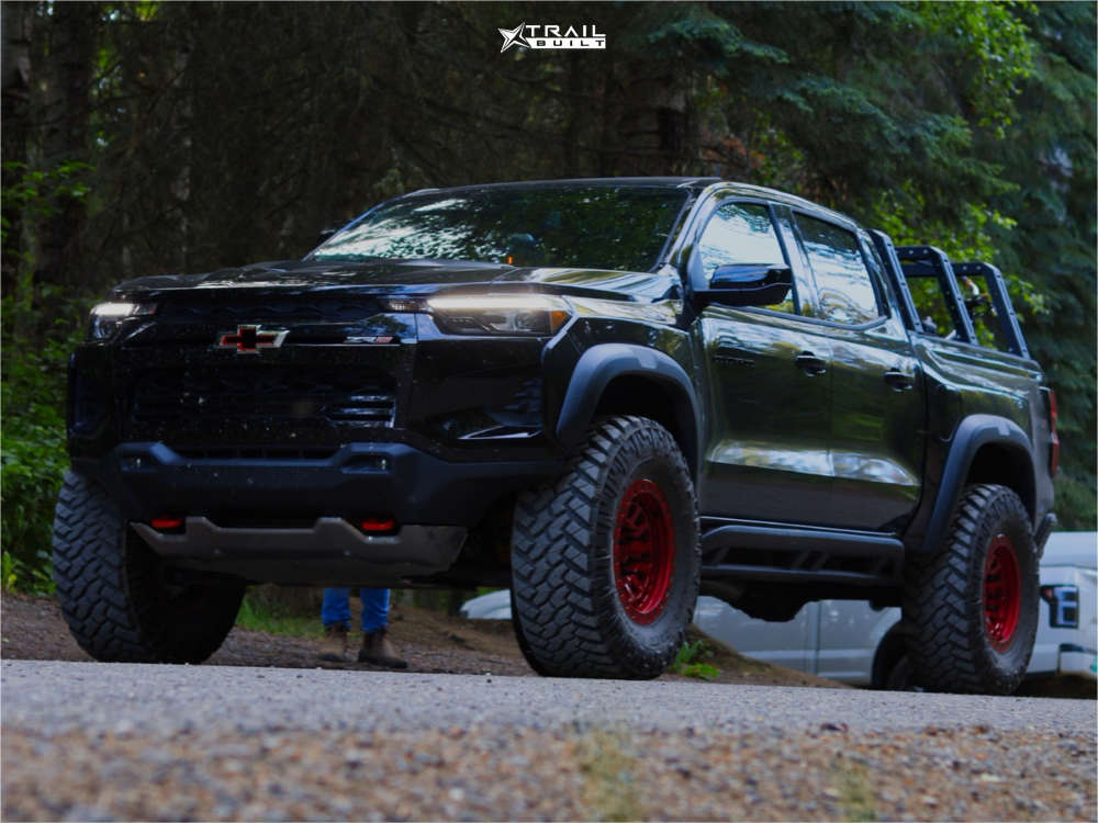 2024 Chevrolet Colorado Wheel Offset Super Aggressive 3"-5" Stock ...