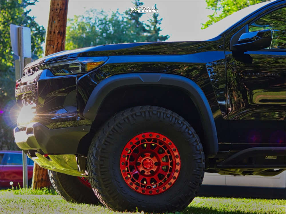 2024 Chevrolet Colorado Wheel Offset Super Aggressive 3"-5" Stock ...