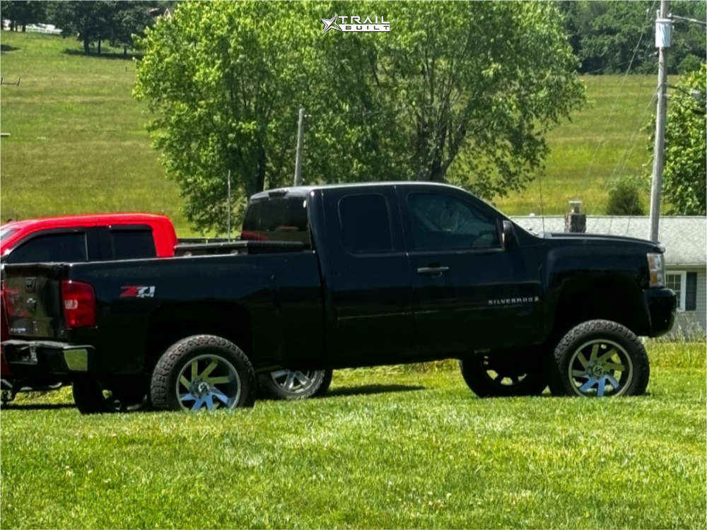 2007 Chevrolet Silverado 1500 Wheel Offset Aggressive > 1" Outside ...