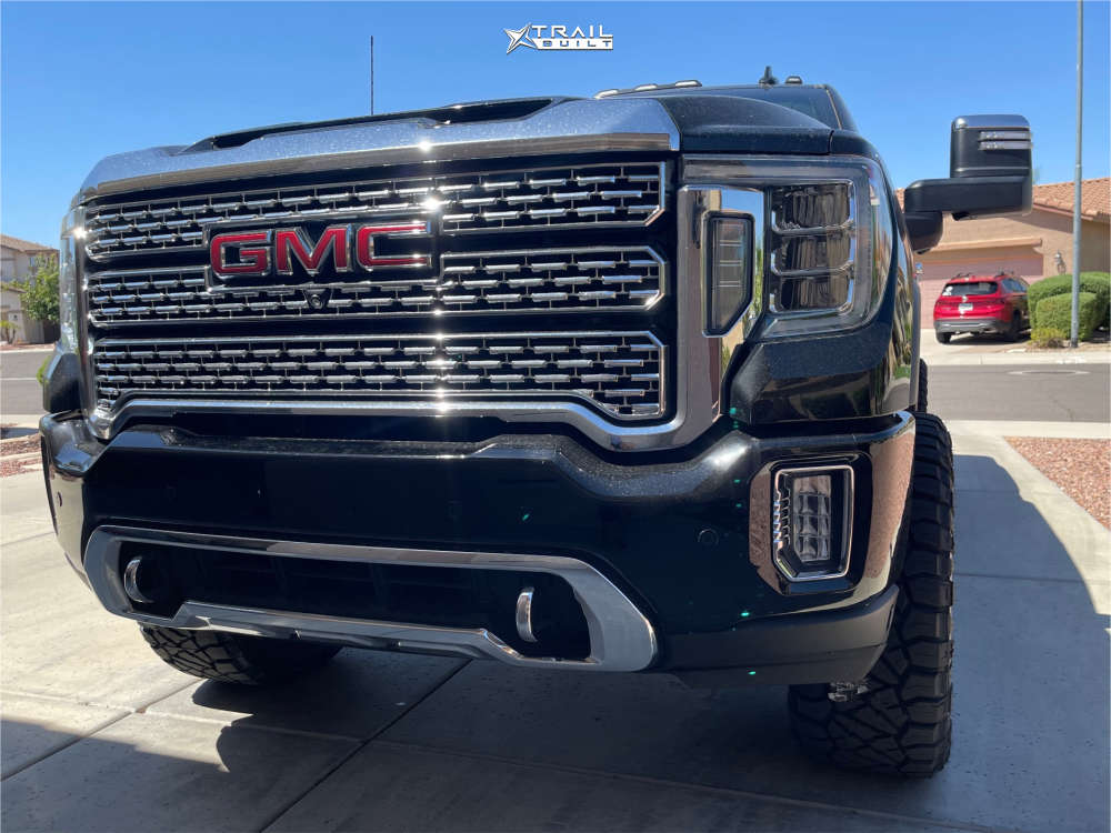 2020 GMC Sierra 3500 HD Wheel Offset Aggressive > 1" Outside Fender ...
