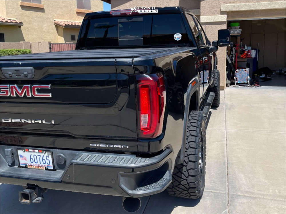 2020 GMC Sierra 3500 HD Wheel Offset Aggressive > 1" Outside Fender ...