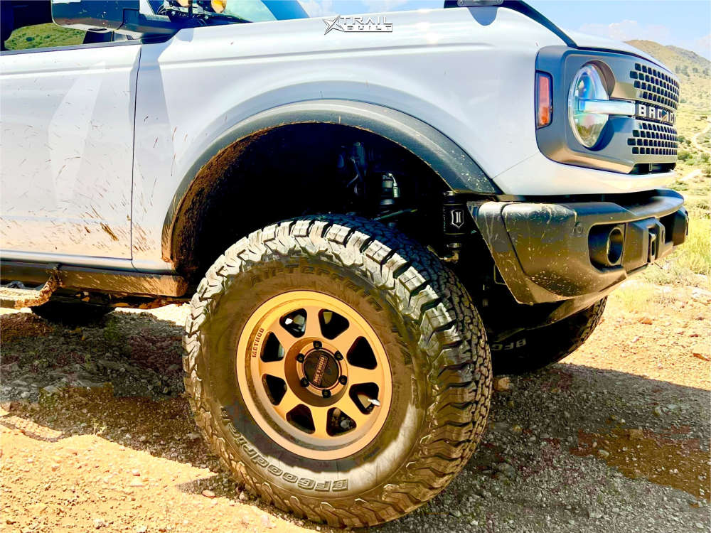 2023 Ford Bronco Wheel Offset Aggressive > 1" Outside Fender Suspension ...
