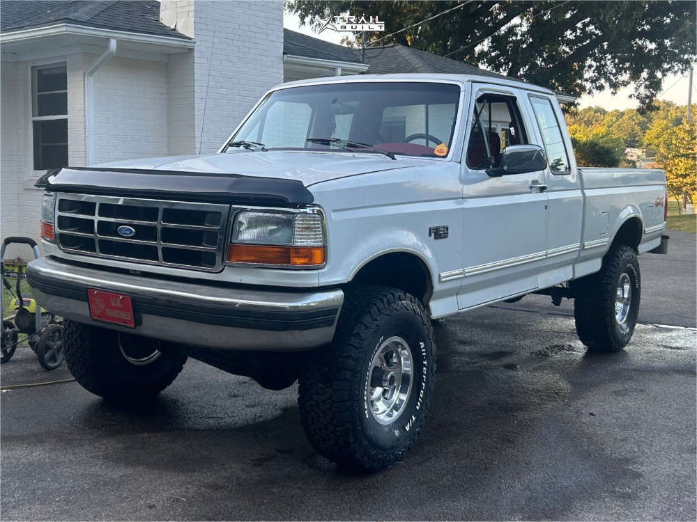 1993 Ford F-150 Wheel Offset Slightly Aggressive Suspension Lift 6 ...