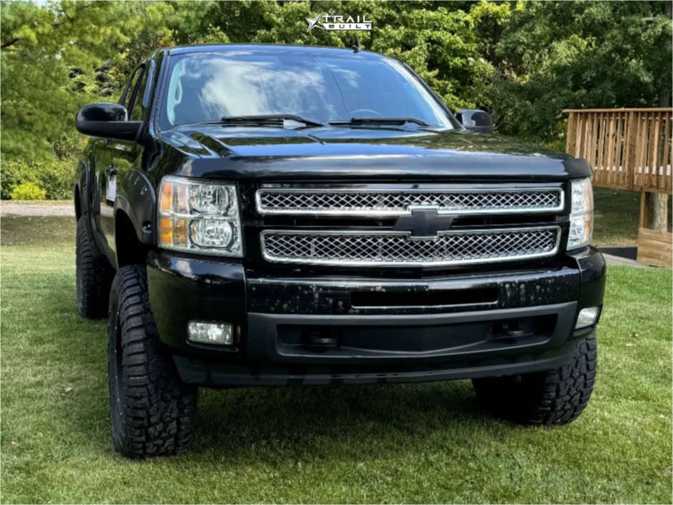 2012 Chevrolet Silverado 1500 Wheel Offset Aggressive > 1" Outside ...