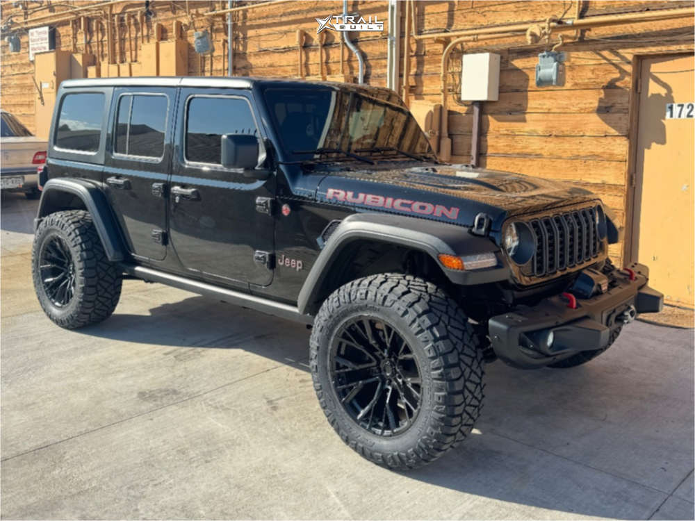 2024 Jeep Wrangler Wheel Offset Aggressive > 1" Outside Fender Stock ...
