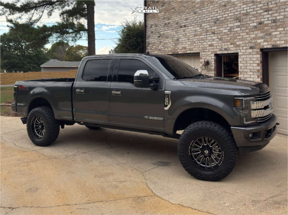 2019 Ford F-250 Super Duty Wheel Offset Aggressive > 1" Outside Fender ...