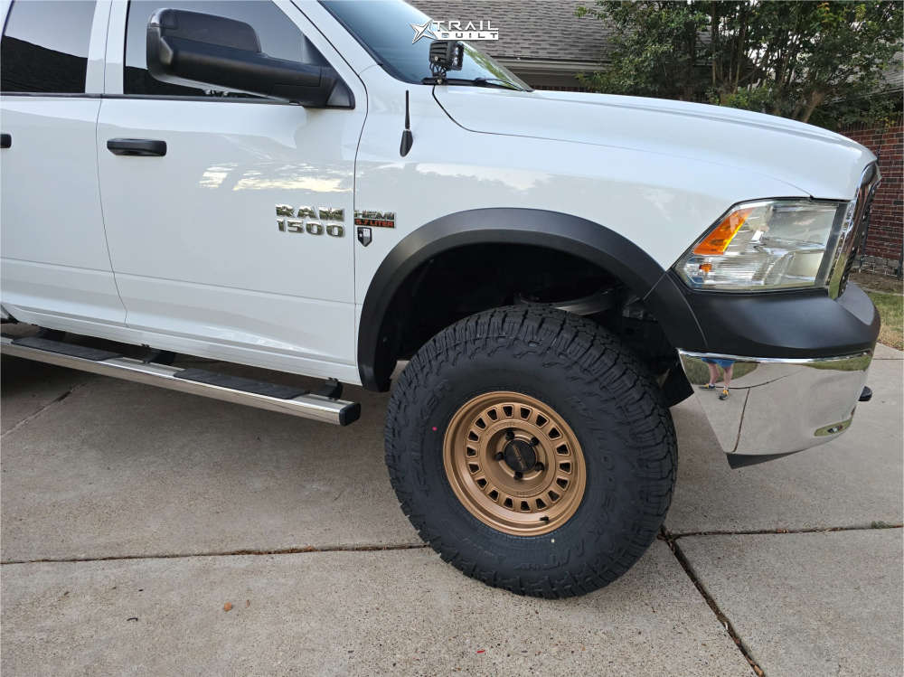 2015 Ram 1500 Wheel Offset Aggressive > 1" Outside Fender Suspension ...