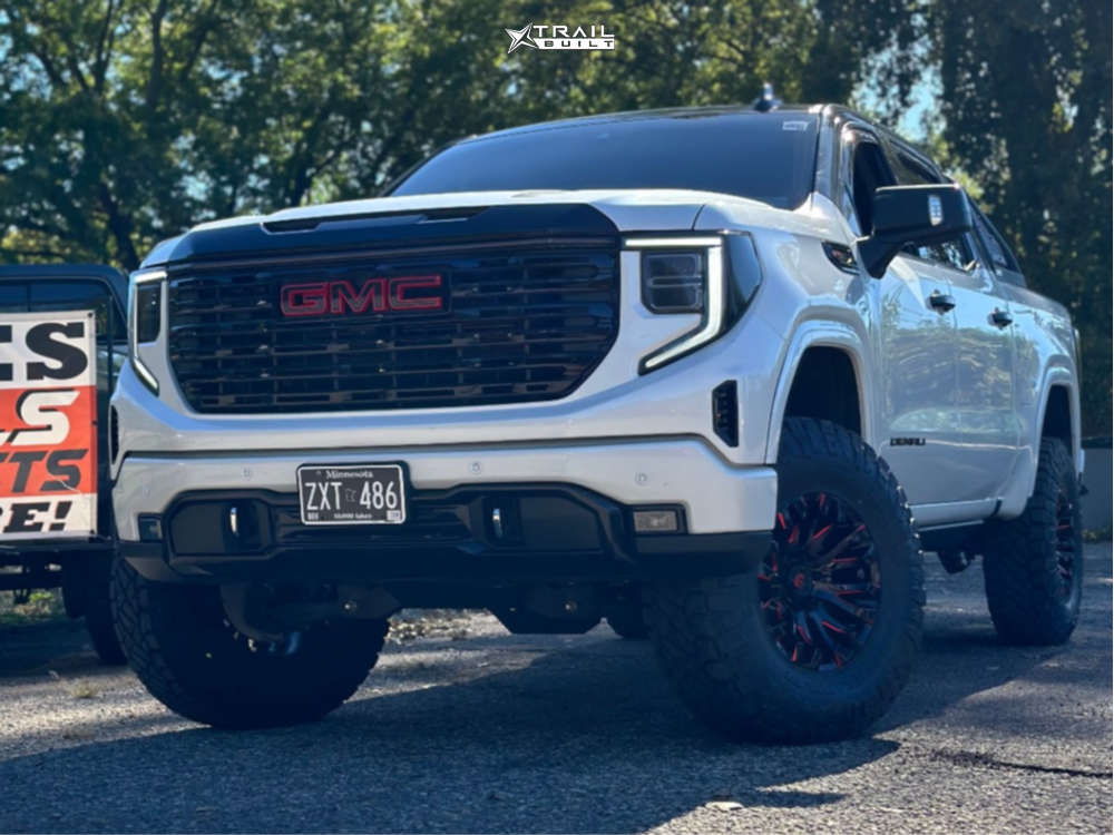 2022 GMC Sierra 1500 Wheel Offset Aggressive > 1" Outside Fender ...