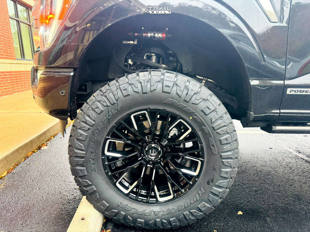 2023 Ford F-150 Wheel Offset Aggressive > 1" Outside Fender Suspension ...
