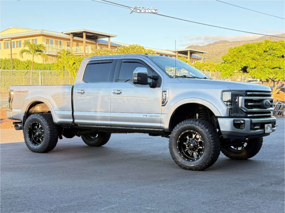 2022 Ford F-350 Super Duty Wheel Offset Aggressive > 1" Outside Fender ...