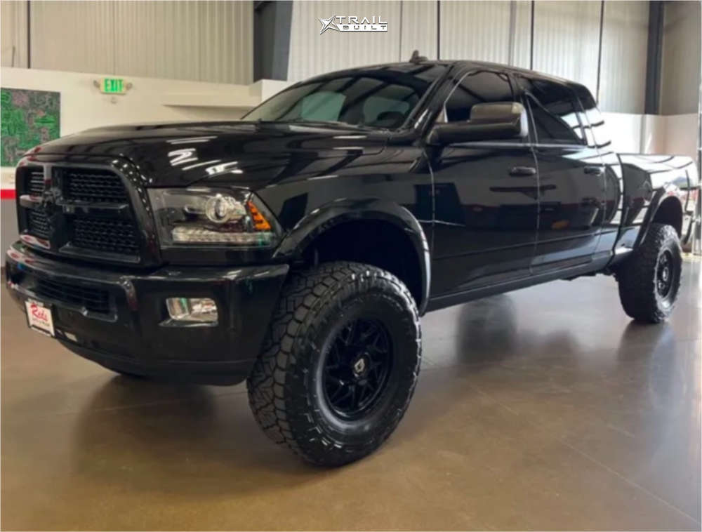 2016 Ram 2500 Wheel Offset Aggressive > 1" Outside Fender Suspension ...