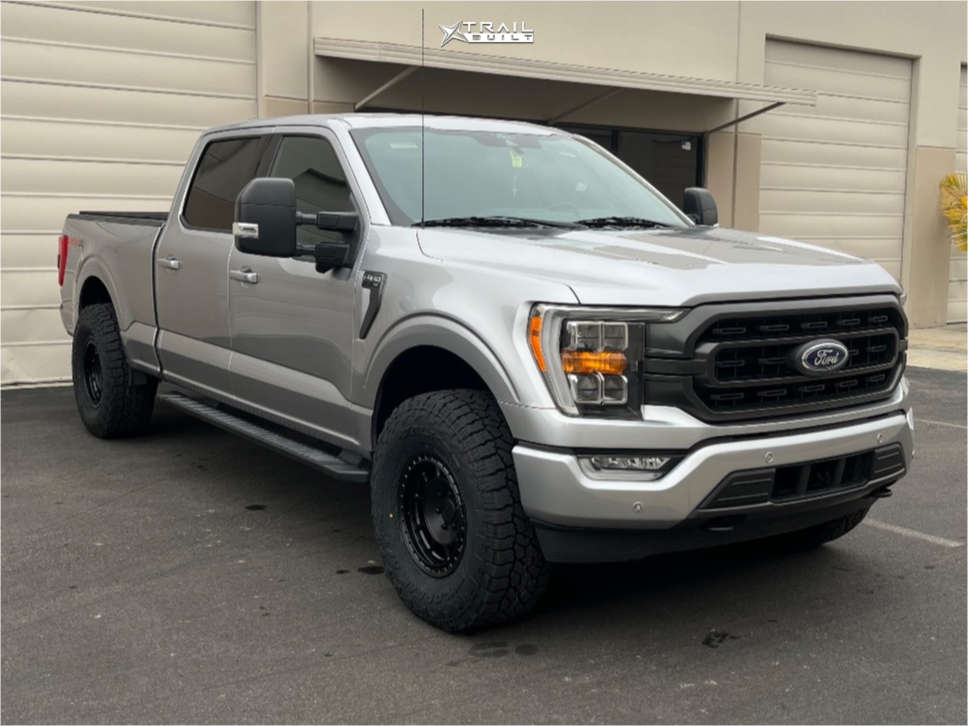 2021 Ford F-150 Wheel Offset Slightly Aggressive Leveling Kit | 3200145 ...