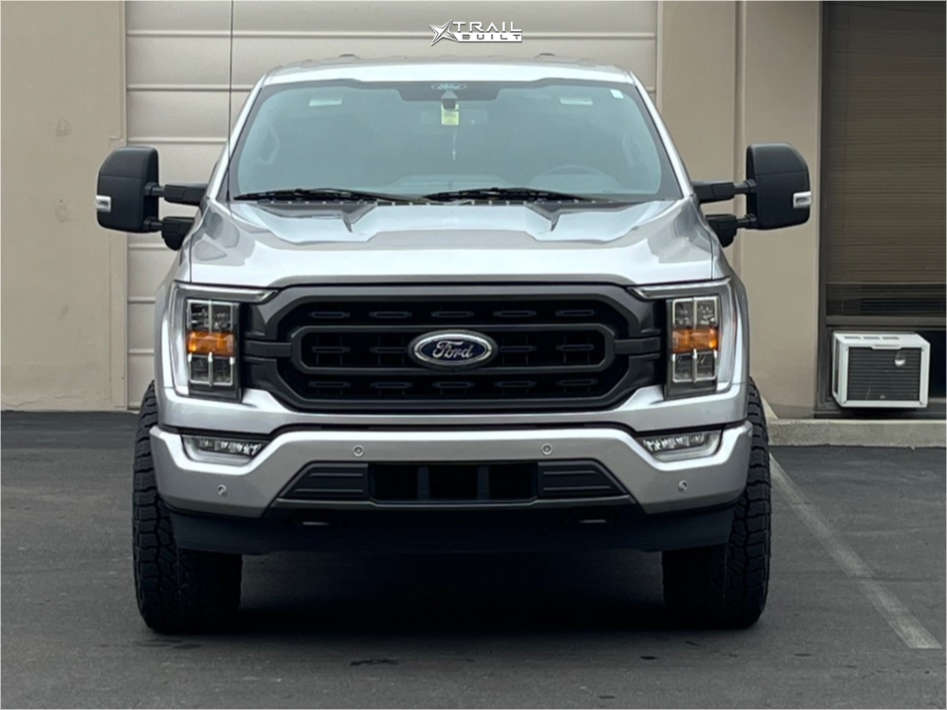 2021 Ford F-150 Wheel Offset Slightly Aggressive Leveling Kit | 3200145 ...