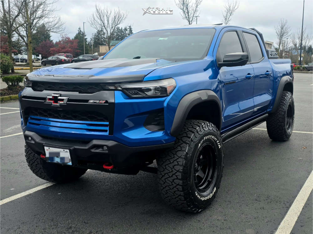 2024 Chevrolet Colorado Wheel Offset Aggressive > 1" Outside Fender ...