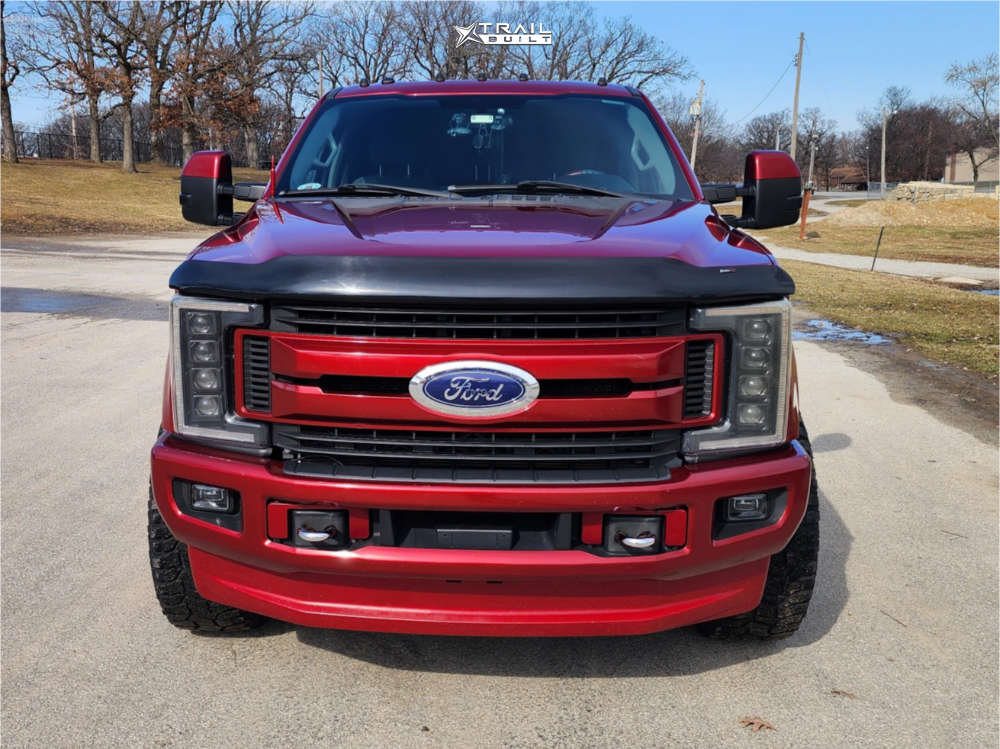 2017 Ford F-250 Super Duty Wheel Offset Super Aggressive 3"-5" Stock ...