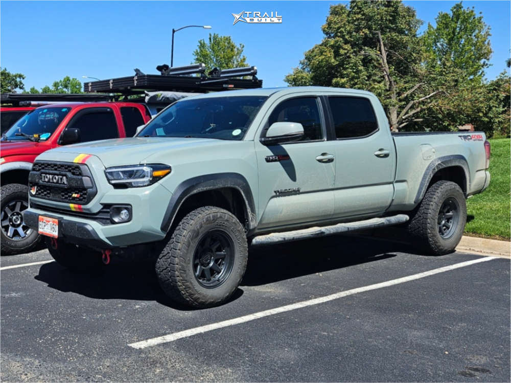 2022 Toyota Tacoma Wheel Offset Aggressive > 1" Outside Fender Leveling ...