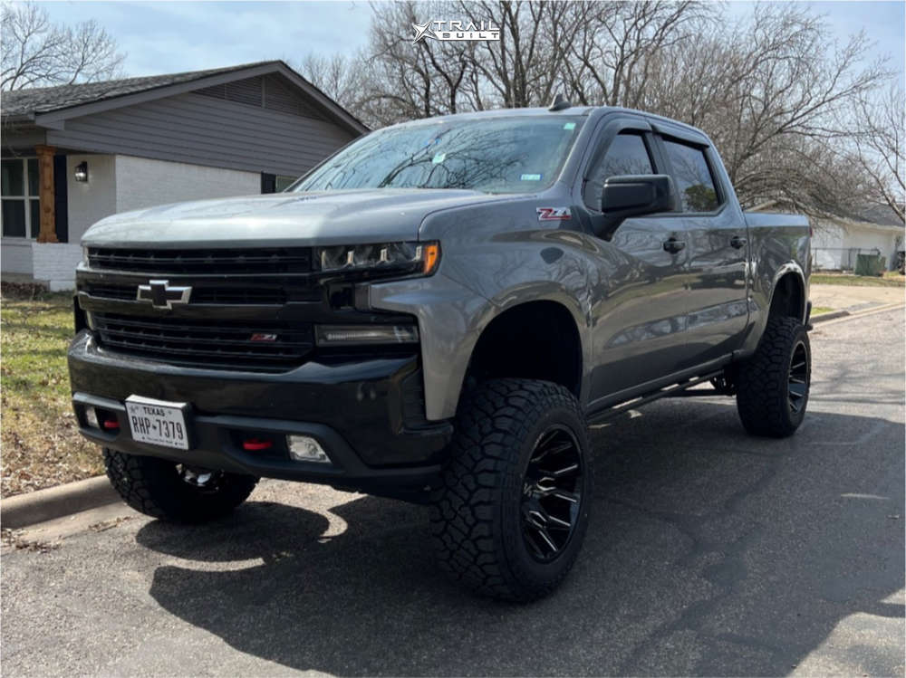 2021 Chevrolet Silverado 1500 Wheel Offset Aggressive > 1" Outside ...