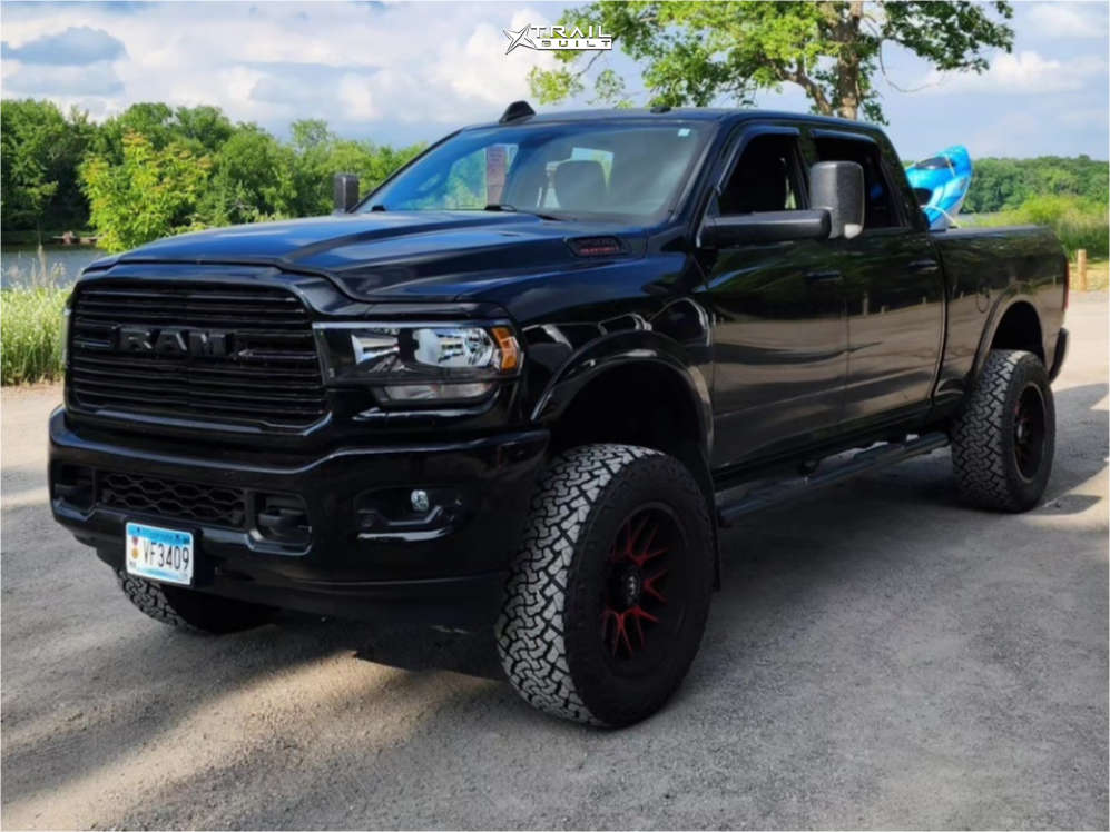 2020 Ram 2500 Wheel Offset Aggressive > 1" Outside Fender Leveling Kit ...