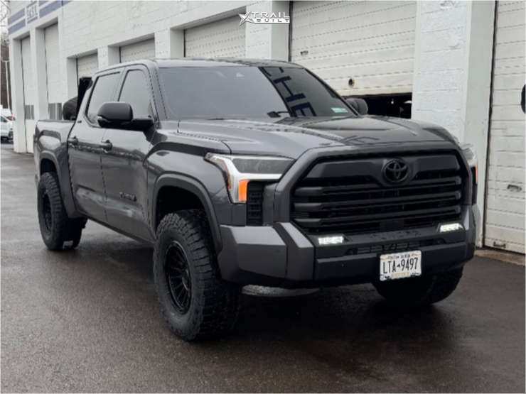 2024 Toyota Tundra Wheel Offset Aggressive > 1" Outside Fender Leveling ...