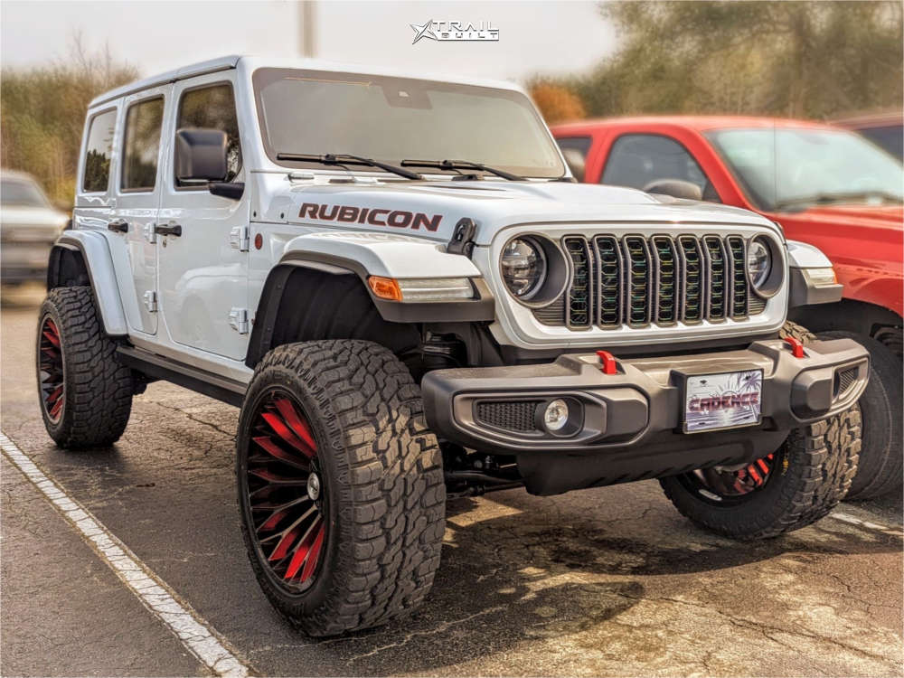 2024 Jeep Wrangler Wheel Offset Aggressive > 1" Outside Fender ...