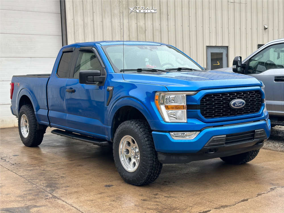 2021 Ford F-150 Wheel Offset Aggressive > 1" Outside Fender Leveling ...