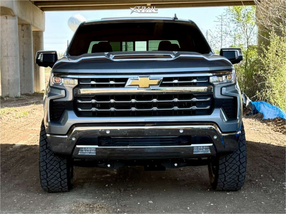2024 Chevrolet Silverado 1500 Wheel Offset Aggressive > 1" Outside ...