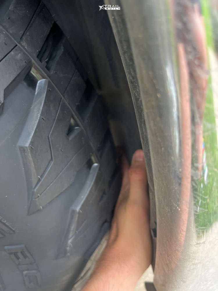 2014 Ram 1500 Wheel Offset Aggressive > 1" Outside Fender Air ...