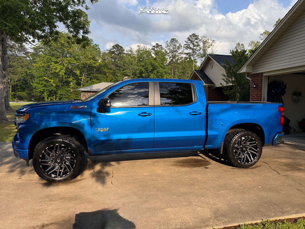 2022 Chevrolet Silverado 1500 Wheel Offset Aggressive > 1" Outside ...