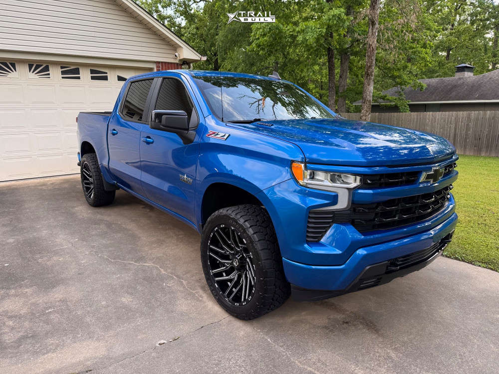 2022 Chevrolet Silverado 1500 Wheel Offset Aggressive > 1" Outside ...