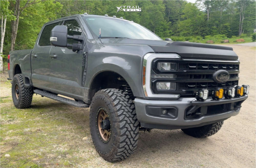 2024 Ford F-250 Super Duty Wheel Offset Aggressive > 1" Outside Fender ...
