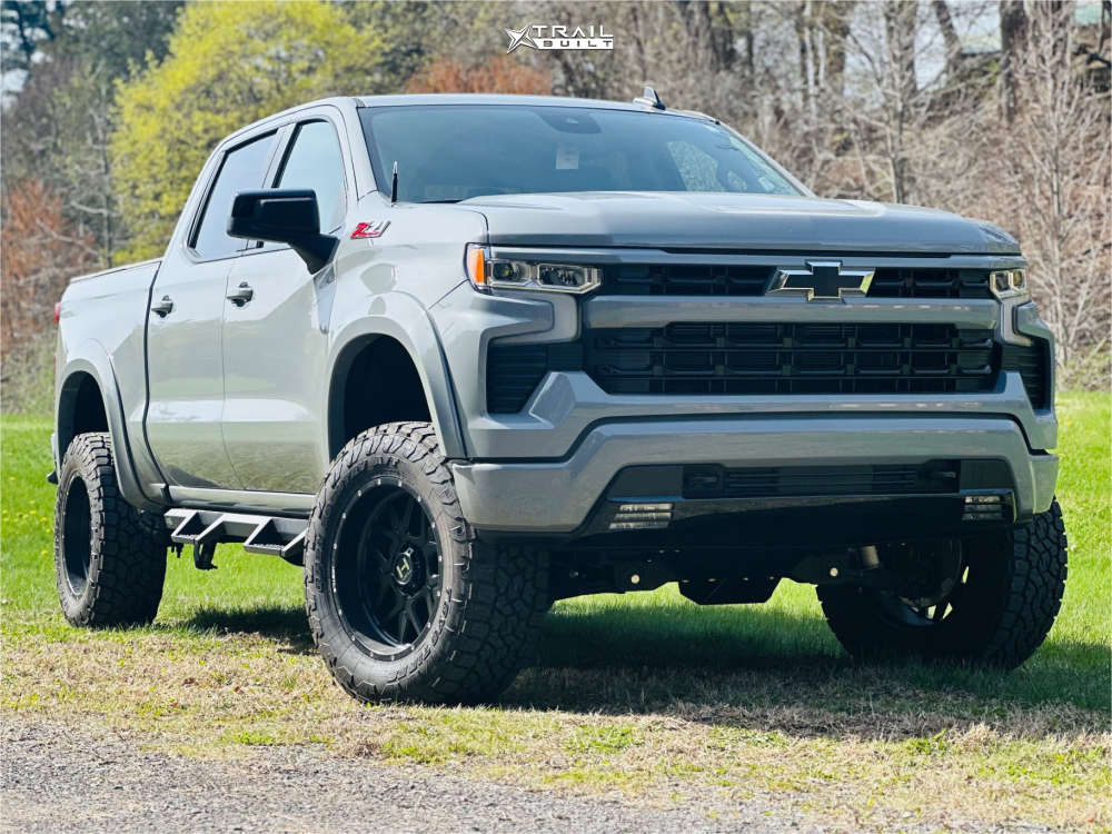 2024 Chevrolet Silverado 1500 Wheel Offset Aggressive > 1" Outside ...