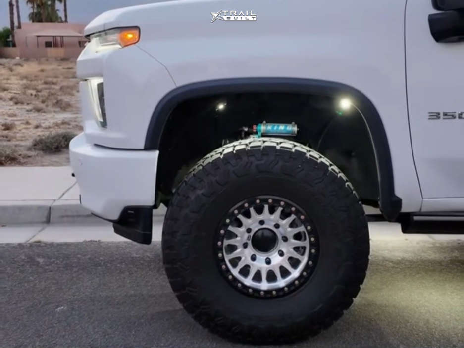 2021 Chevrolet Silverado 3500 HD Wheel Offset Aggressive > 1" Outside ...