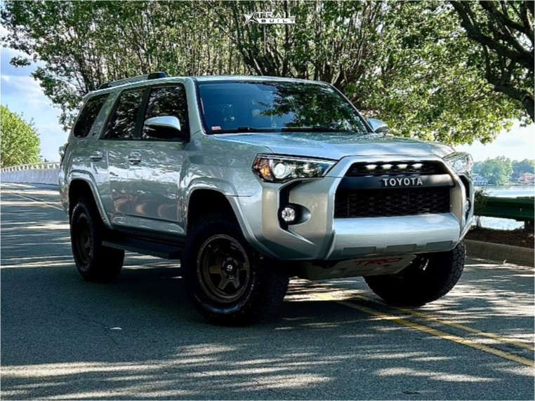 2019 Toyota 4Runner Wheel Offset Aggressive > 1" Outside Fender ...