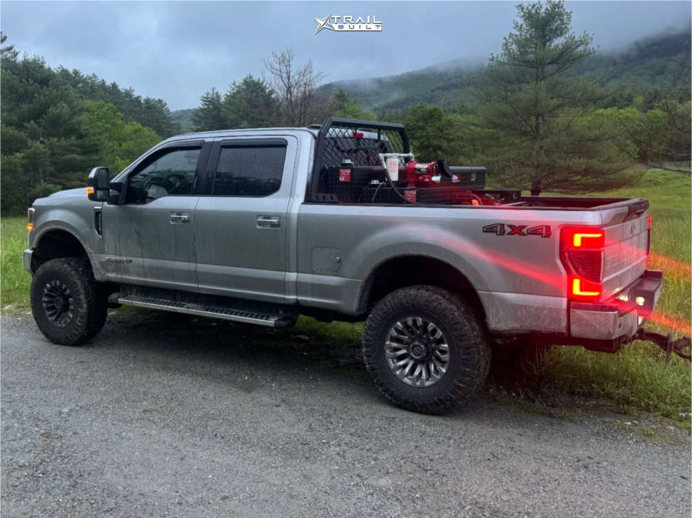 2020 Ford F-250 Super Duty Wheel Offset Aggressive > 1" Outside Fender ...