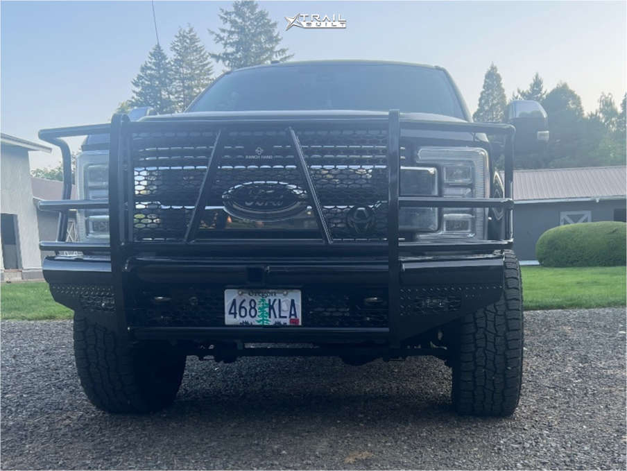 2017 Ford F-350 Super Duty Wheel Offset Aggressive > 1" Outside Fender ...