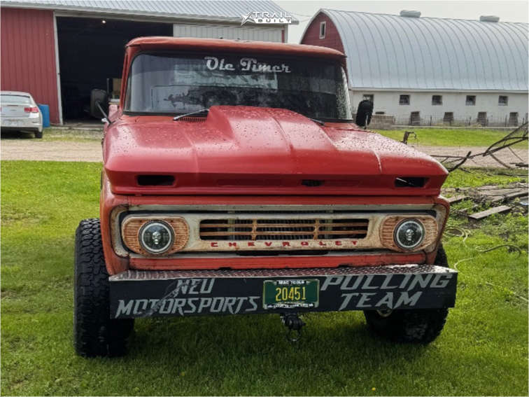1962 Chevrolet K20 Pickup Wheel Offset Aggressive > 1" Outside Fender ...