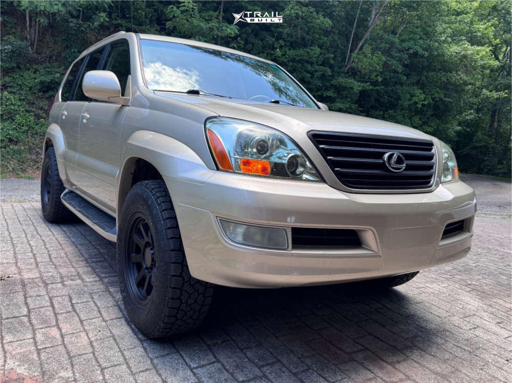2007 Lexus GX470 Wheel Offset Aggressive > 1" Outside Fender Stock ...