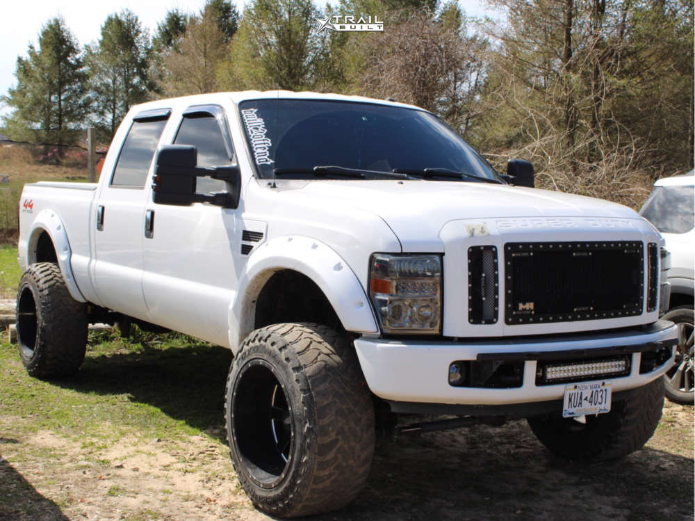 2008 Ford F-250 Super Duty Wheel Offset Super Aggressive 3"-5 ...