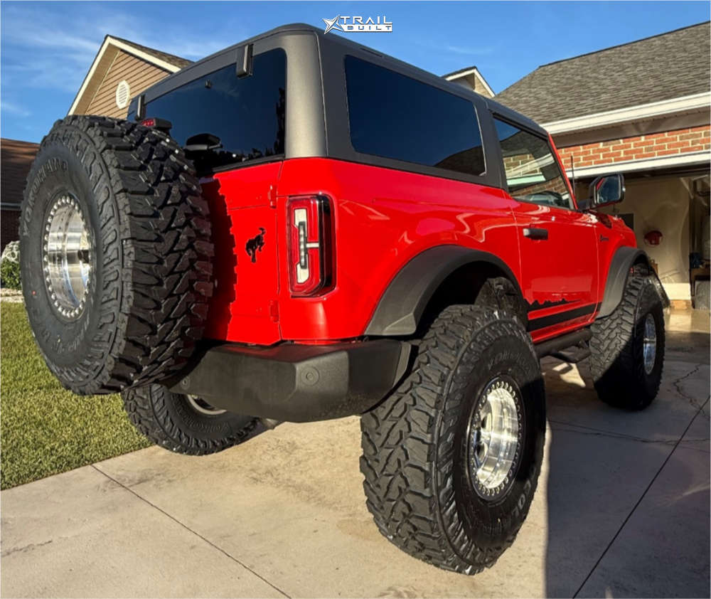 2023 Ford Bronco Wheel Offset Super Aggressive 3"-5" Suspension Lift 3. ...