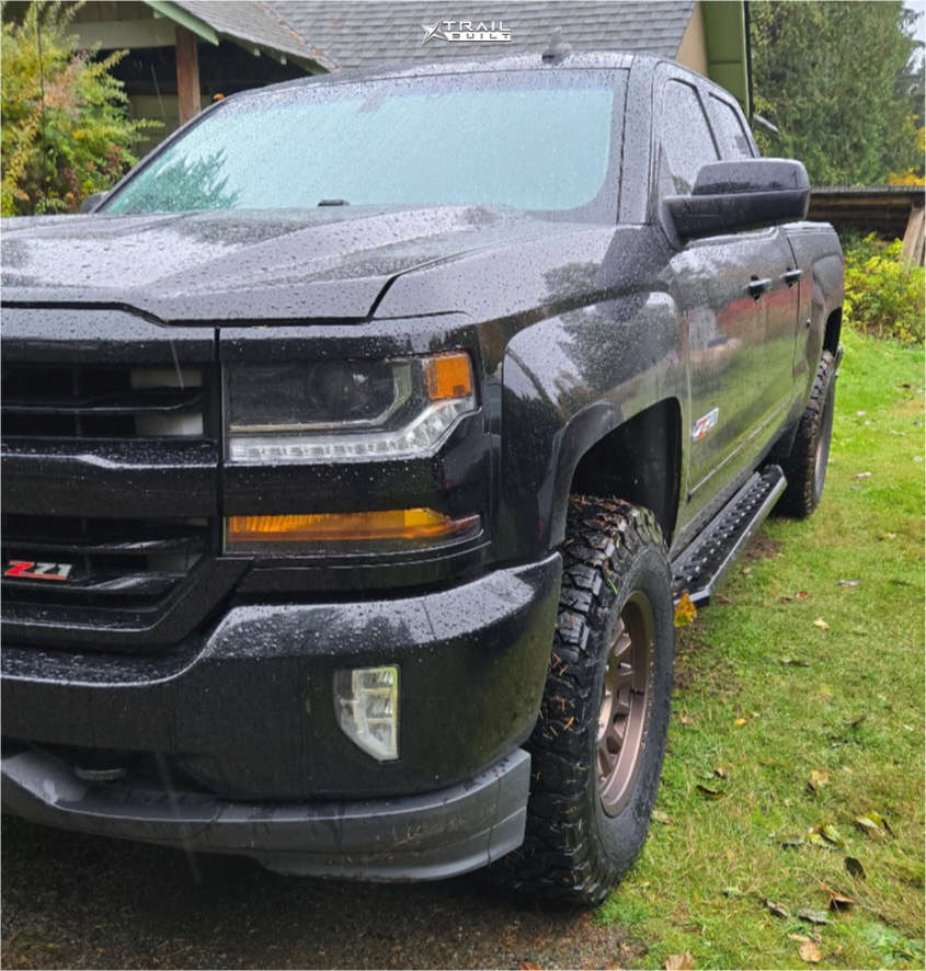 2016 Chevrolet Silverado 1500 Wheel Offset Flush Leveling Kit | 3406521 ...