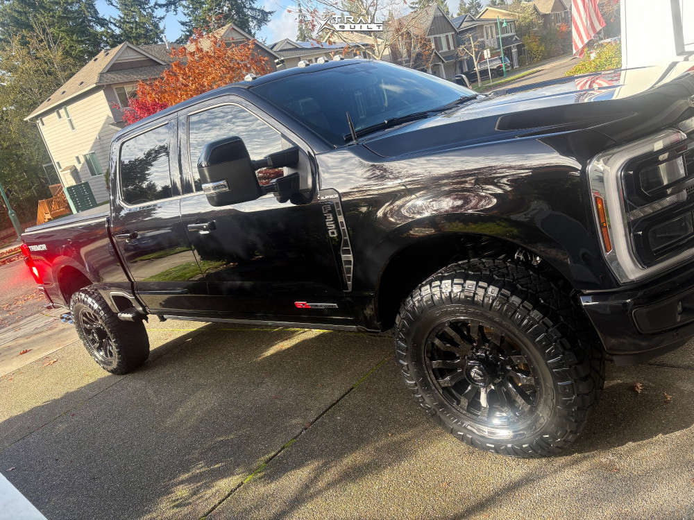 2025 Ford F-350 Super Duty Wheel Offset Slightly Aggressive Stock ...