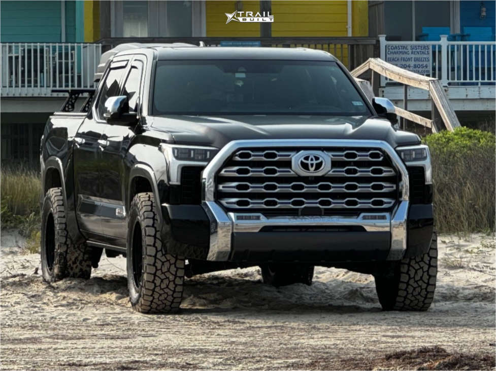 2022 Toyota Tundra Wheel Offset Aggressive > 1" Outside Fender Suspension Lift 3" | 3410482 ...