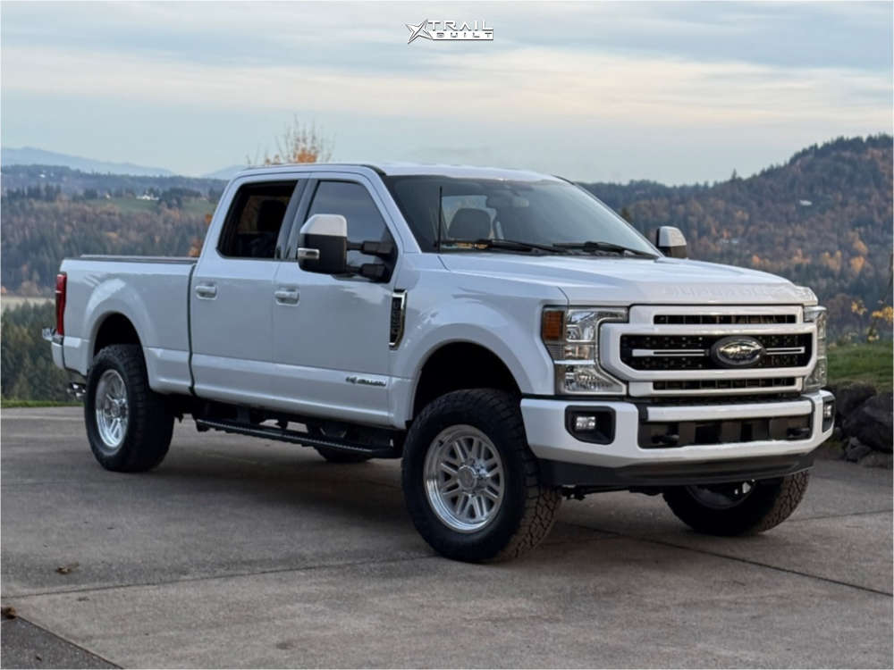 2022 Ford F-250 Super Duty Wheel Offset Slightly Aggressive Leveling ...