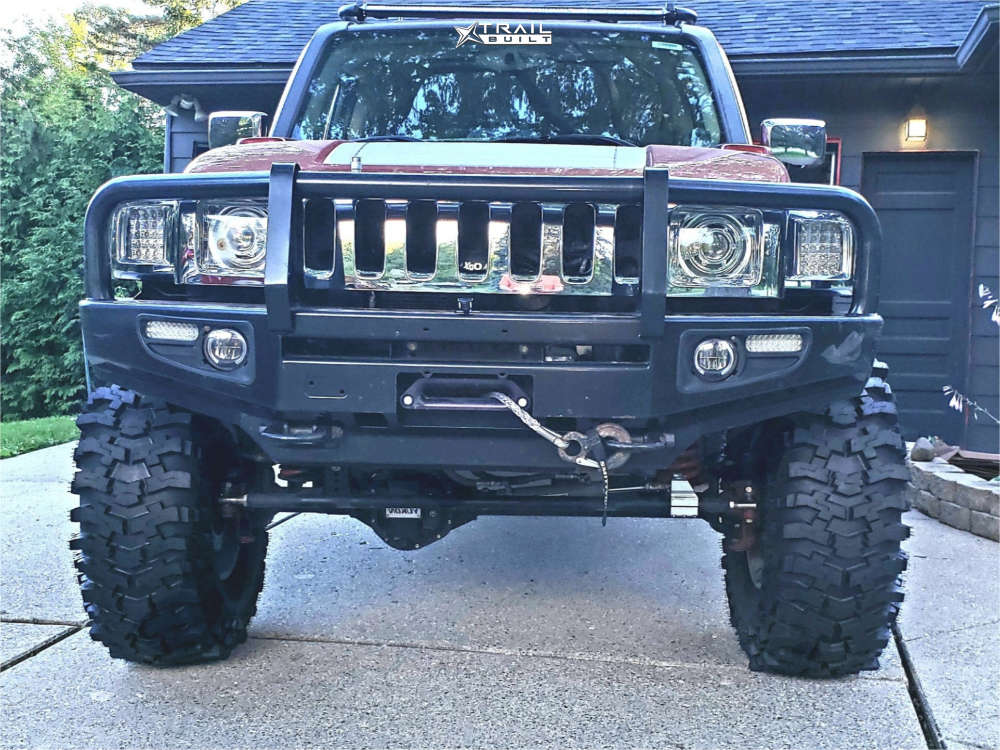 2010 Hummer H3T Wheel Offset Aggressive > 1" Outside Fender Suspension ...