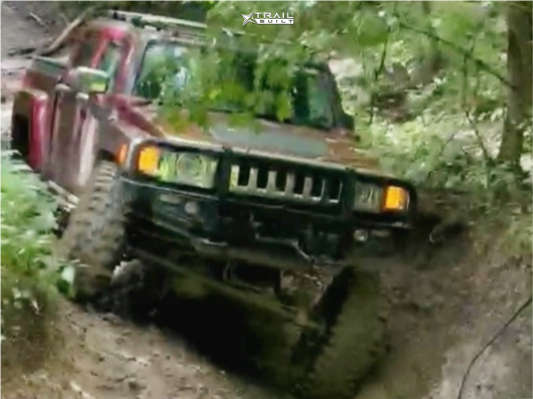 2010 Hummer H3T Wheel Offset Aggressive > 1" Outside Fender Suspension ...