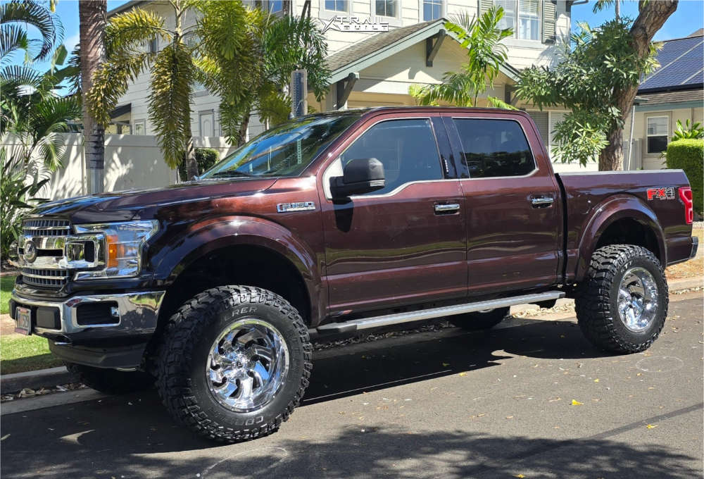 2019 Ford F-150 Wheel Offset Super Aggressive 3"-5" Suspension Lift 6 ...