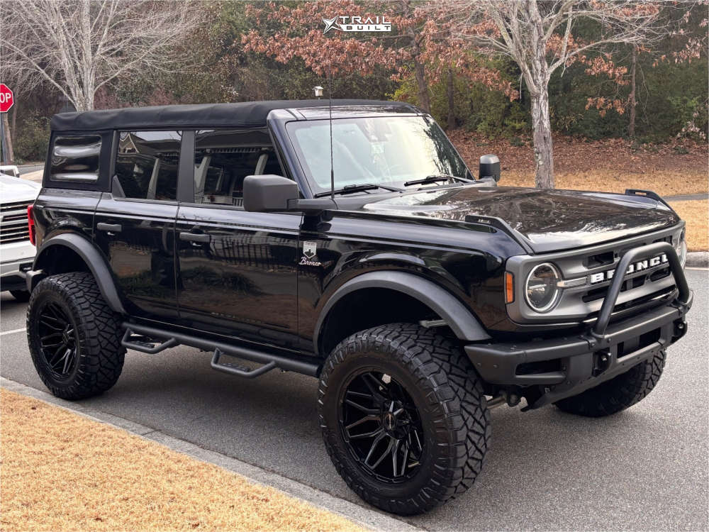 2021 Ford Bronco Wheel Offset Aggressive > 1" Outside Fender Suspension ...