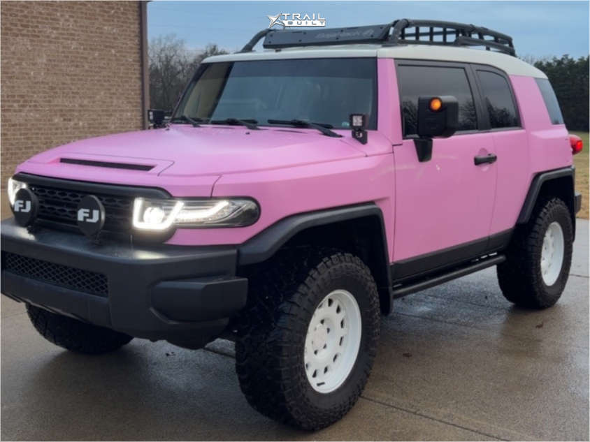 2008 Toyota FJ Cruiser Wheel Offset Slightly Aggressive Suspension Lift ...